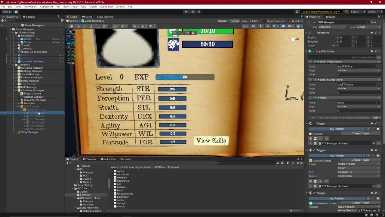 Game Creator Tutorial - Advanced Stats System - YouTube