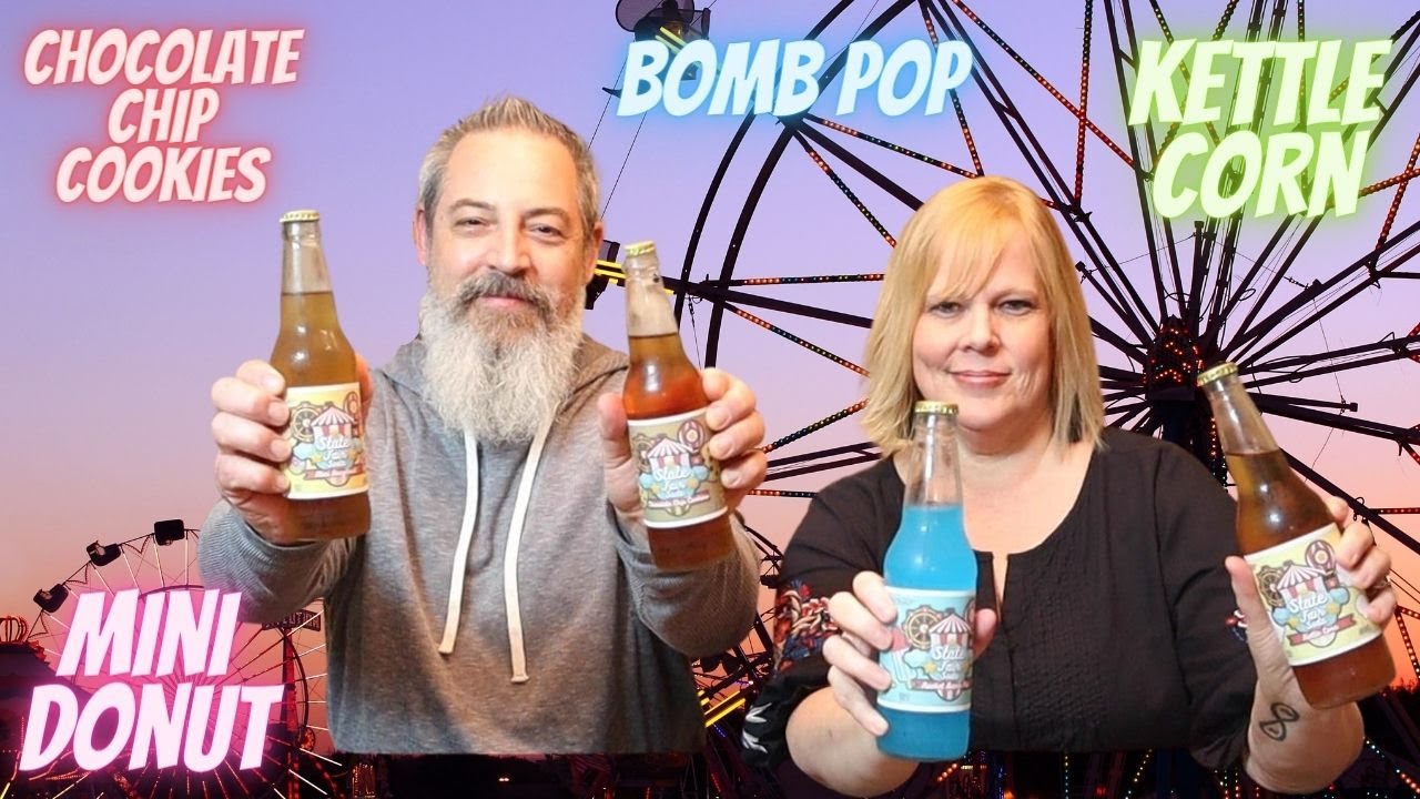 TRYING STATE FAIR SODA | THIS WAS A MISTAKE - YouTube