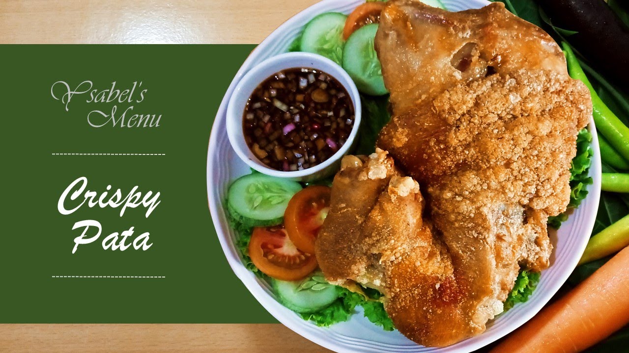 Crispy Pata "Crispy Pork Leg/Knuckles" - YouTube