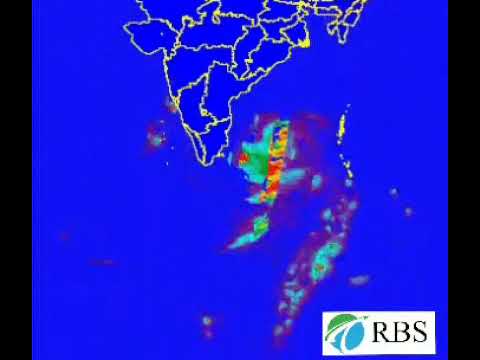 Cyclone Amphan from Google Earth Engine - YouTube