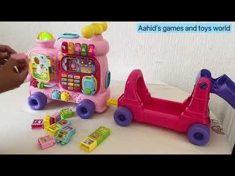 VTech Sit-To-Stand Ultimate Alphabet Train. #VTech  #train #sit-to-stand #babytoy #toddlertoy #alpha