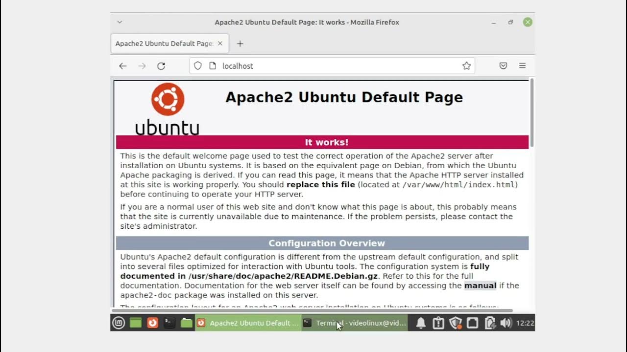 Instalación de Apache, PHP, MySQL y phpmyadmin en GNU/Linux (parte 1). - YouTube