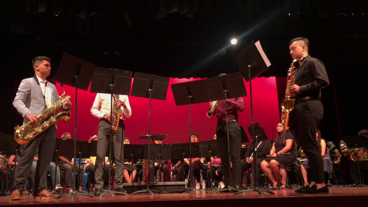 SHS Sax Quartet- Turbo Scramjet - YouTube