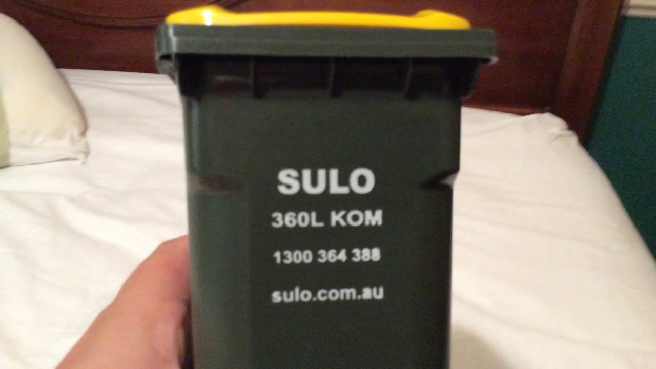 Mini Sulo 360L KOM bin - YouTube