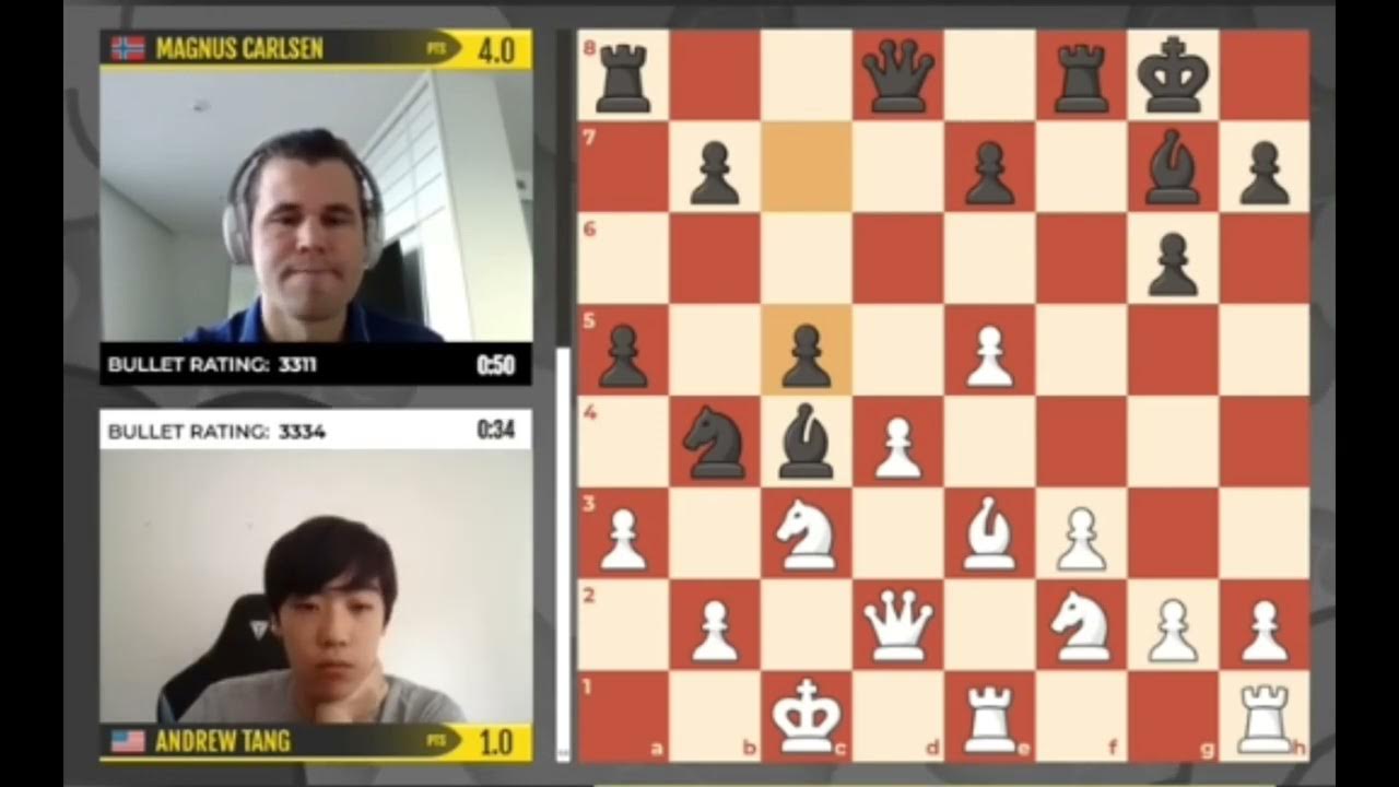 Really Crazy Attack || Andrew Tang Vs Magnus Carlsen - YouTube