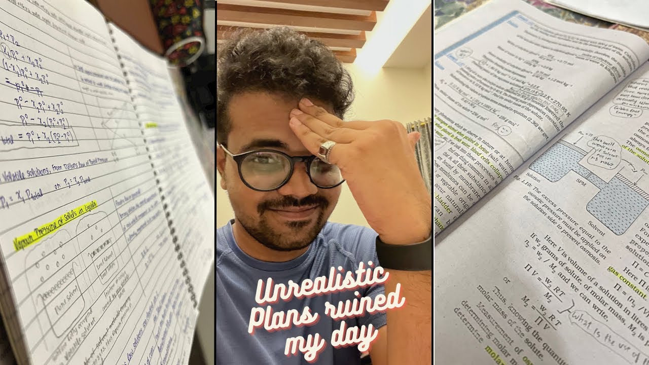 Making Unrealistic Plans, failing to do so, getting depressed, end up ...