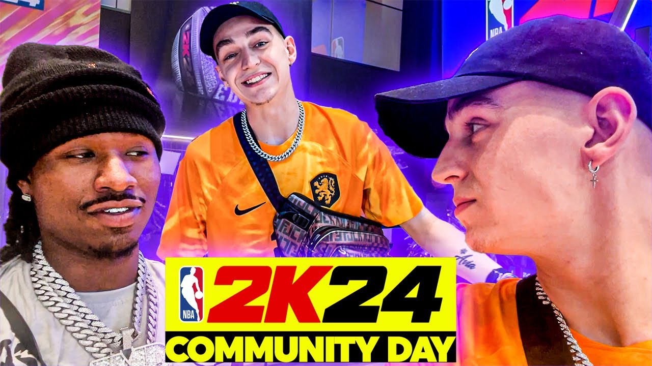 NBA 2K FLEW ME OUT TO NEW YORK CITY TO PLAY NBA 2K24 EARLY! - # ...