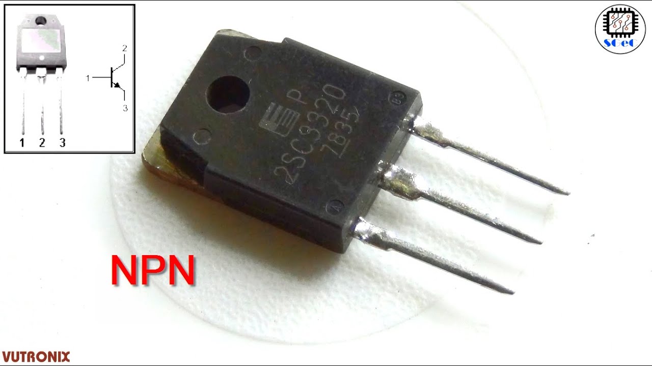 [SGeC] 2SC3320 NPN Power Transistor 500V-15A-80W - YouTube