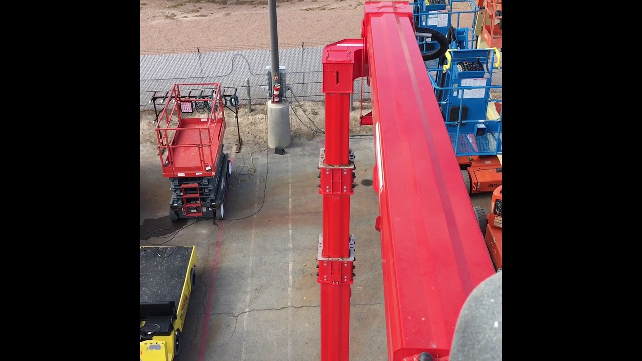 Function test 70 foot boom lift - YouTube