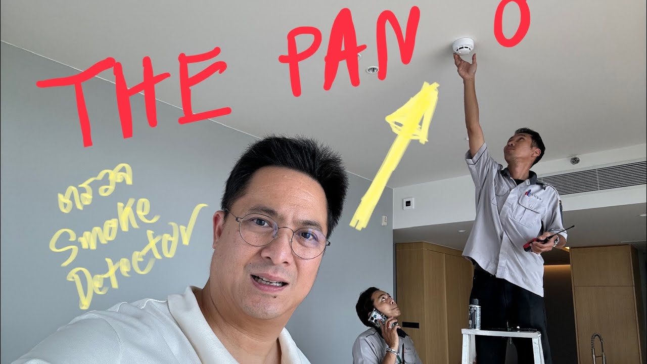 ตรวจ Smoke Detector Alarm Horn THE PANO เดอะพาโน plus property - YouTube