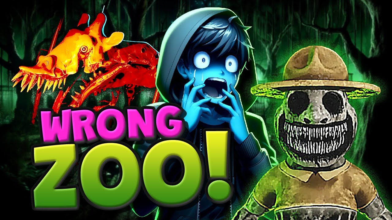 Playing The WRONG Zoo Themed Horror Game [Zoonomaly FULL GAME] - YouTube