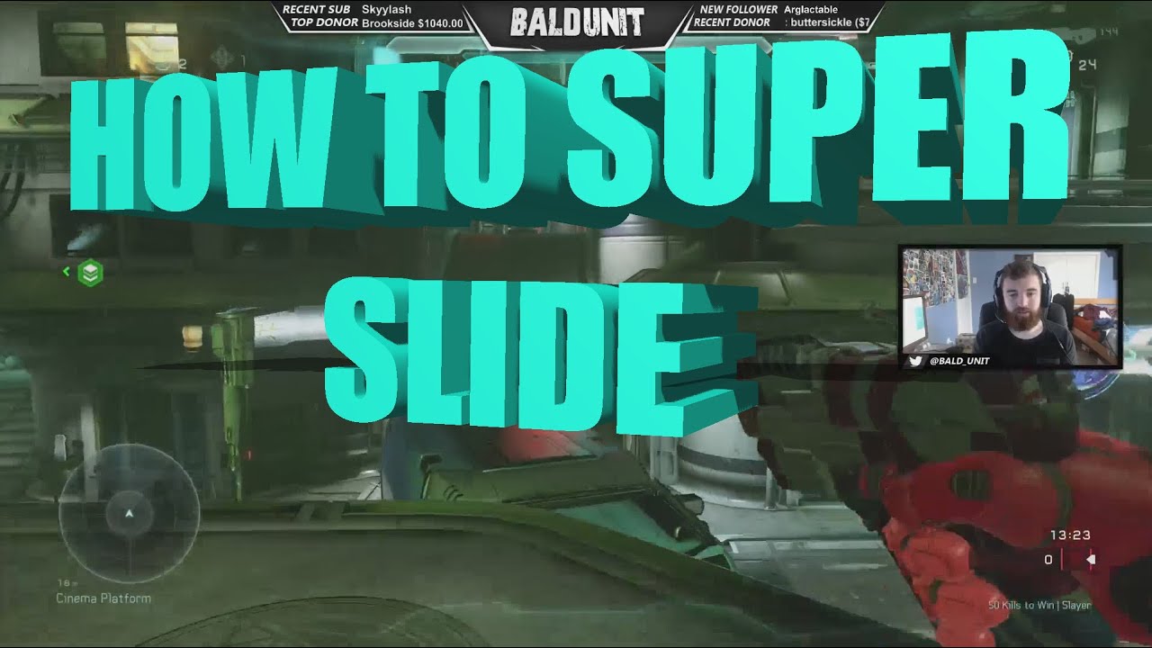 How to "Super Slide" on Halo 5 | @Bald_unit *PATCHED 27/01/2016 RIP ...