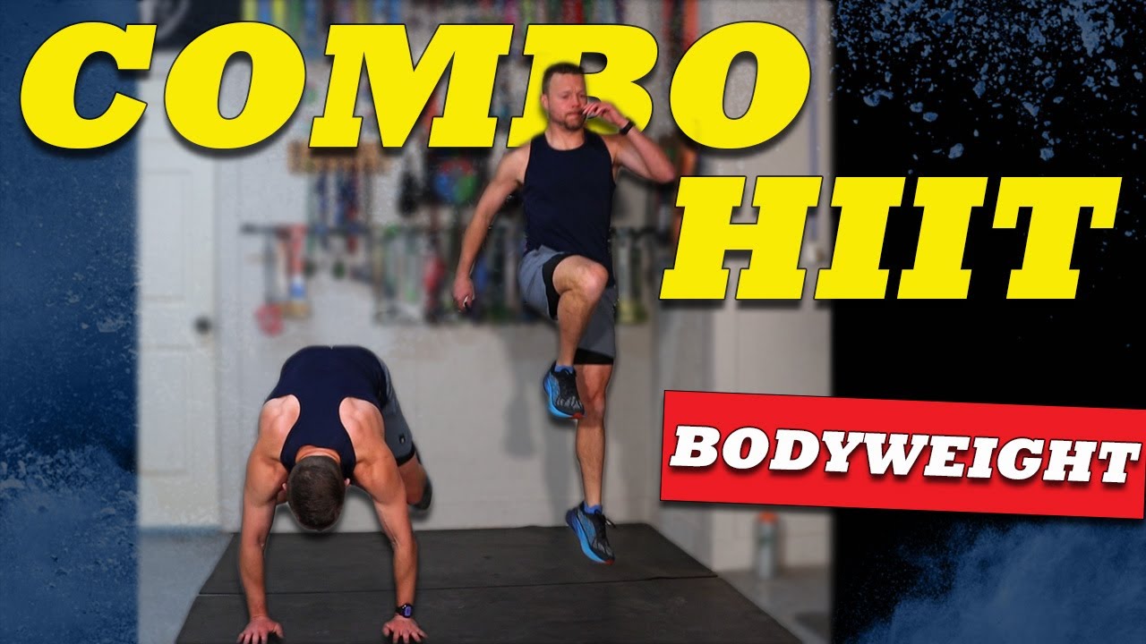 Killer 35 Min TOTAL BODY HIIT! | Combination Movements | No Equipment ...