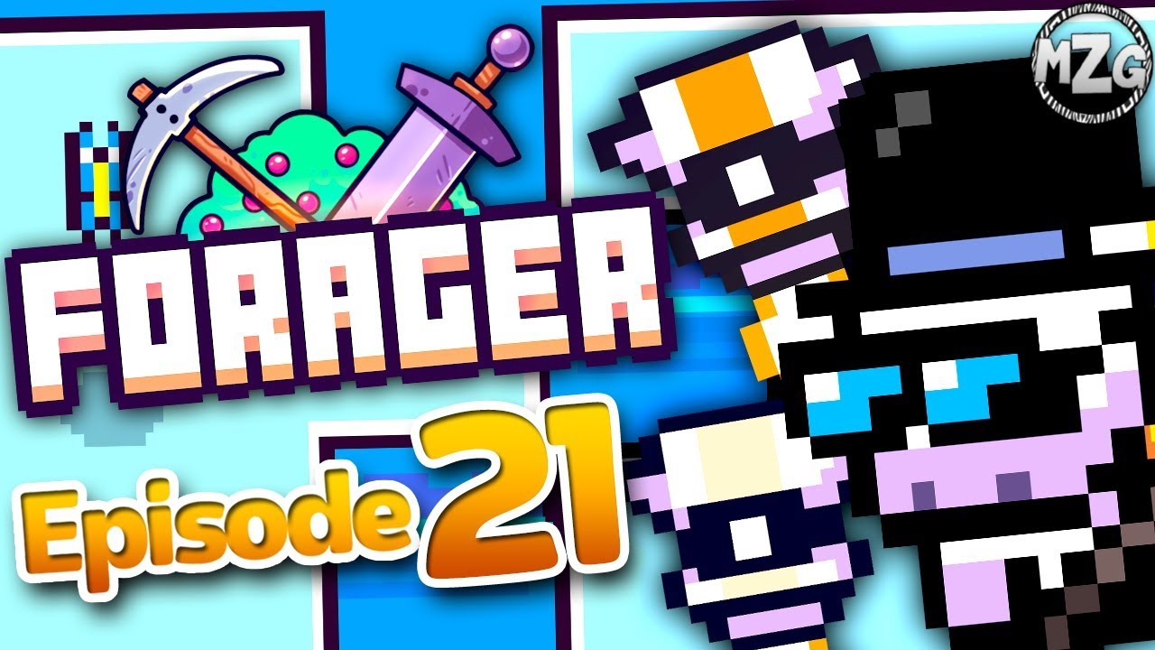 Forager Gameplay Walkthrough - Episode 21 - Droids!? My New Friends ...