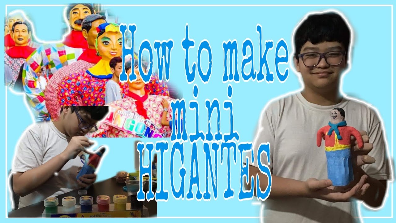 Clay Molding | How to make mini Higantes - YouTube