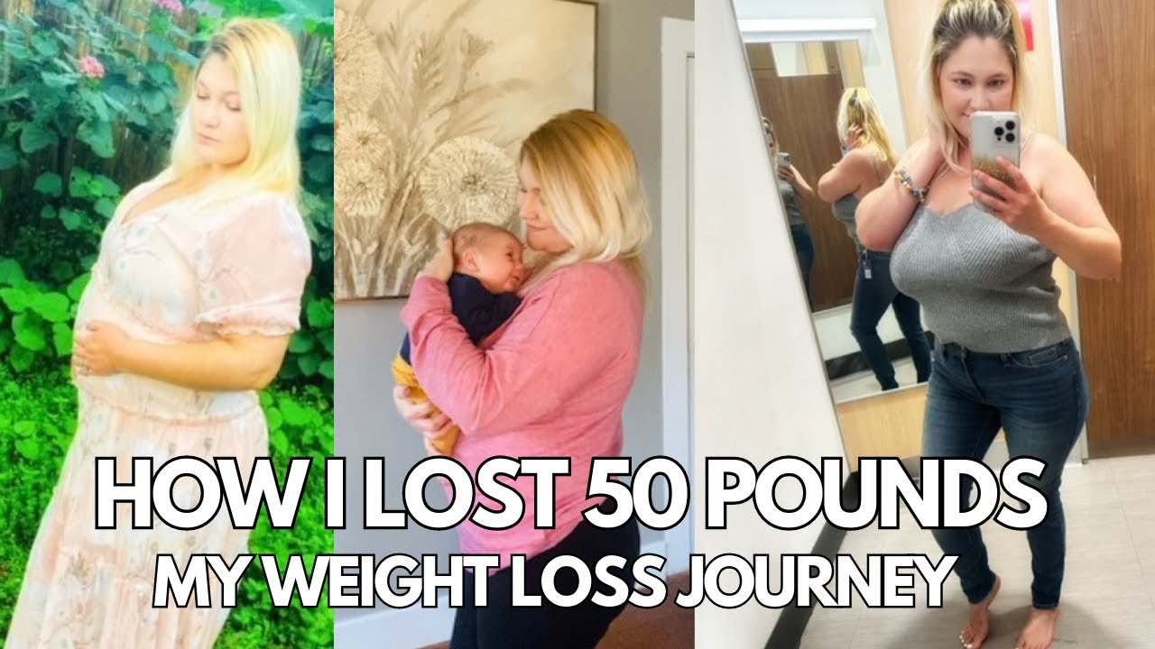 🔥50 pounds down! My Weight Loss Journey - YouTube