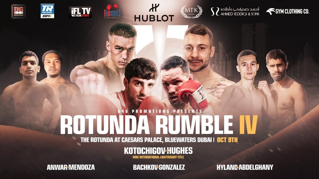 LIVE PROFESSIONAL BOXING! - MTK GLOBAL & ROUND 10 BOXING PRESENT ...