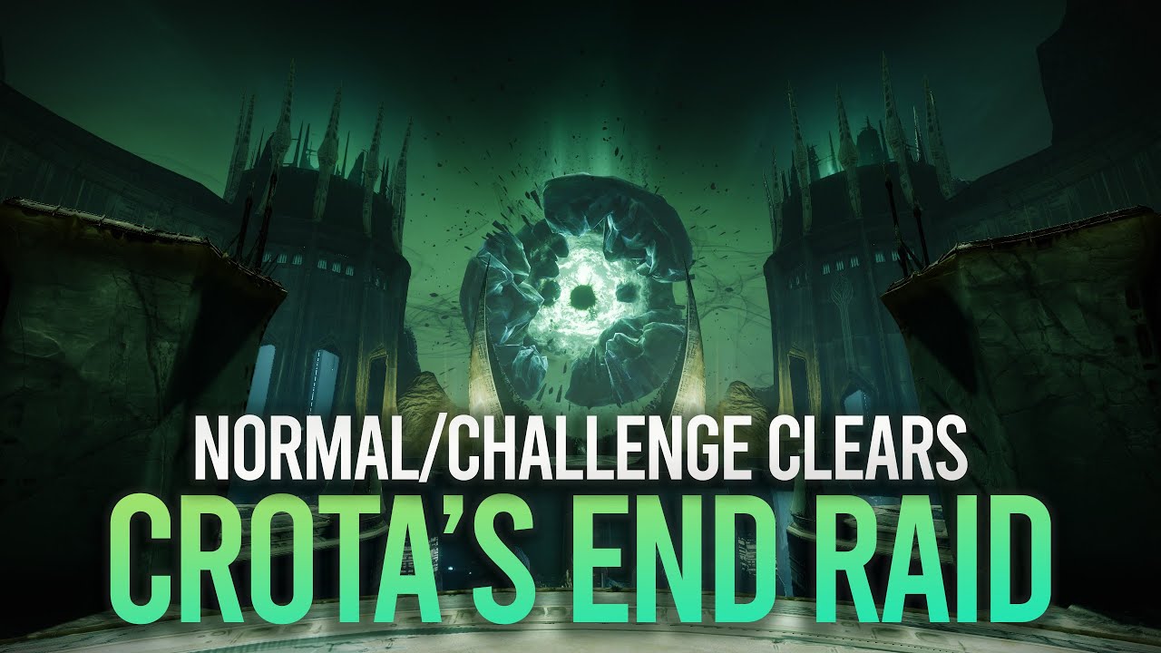 Day One Crota's End Normal/Challenge Clears - YouTube