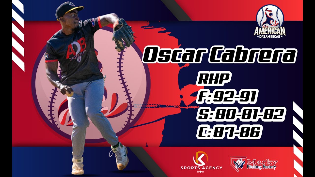 OSCAR CABRERA RHP UNCOMMITTED - YouTube