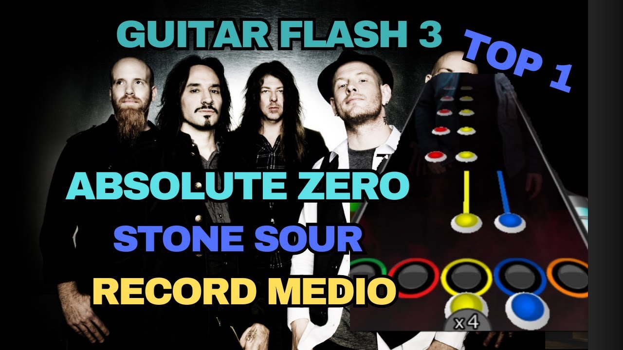 Absolute Zero - Stone Sour Record MEDIO Guitar Flash 3 TOP1 - YouTube