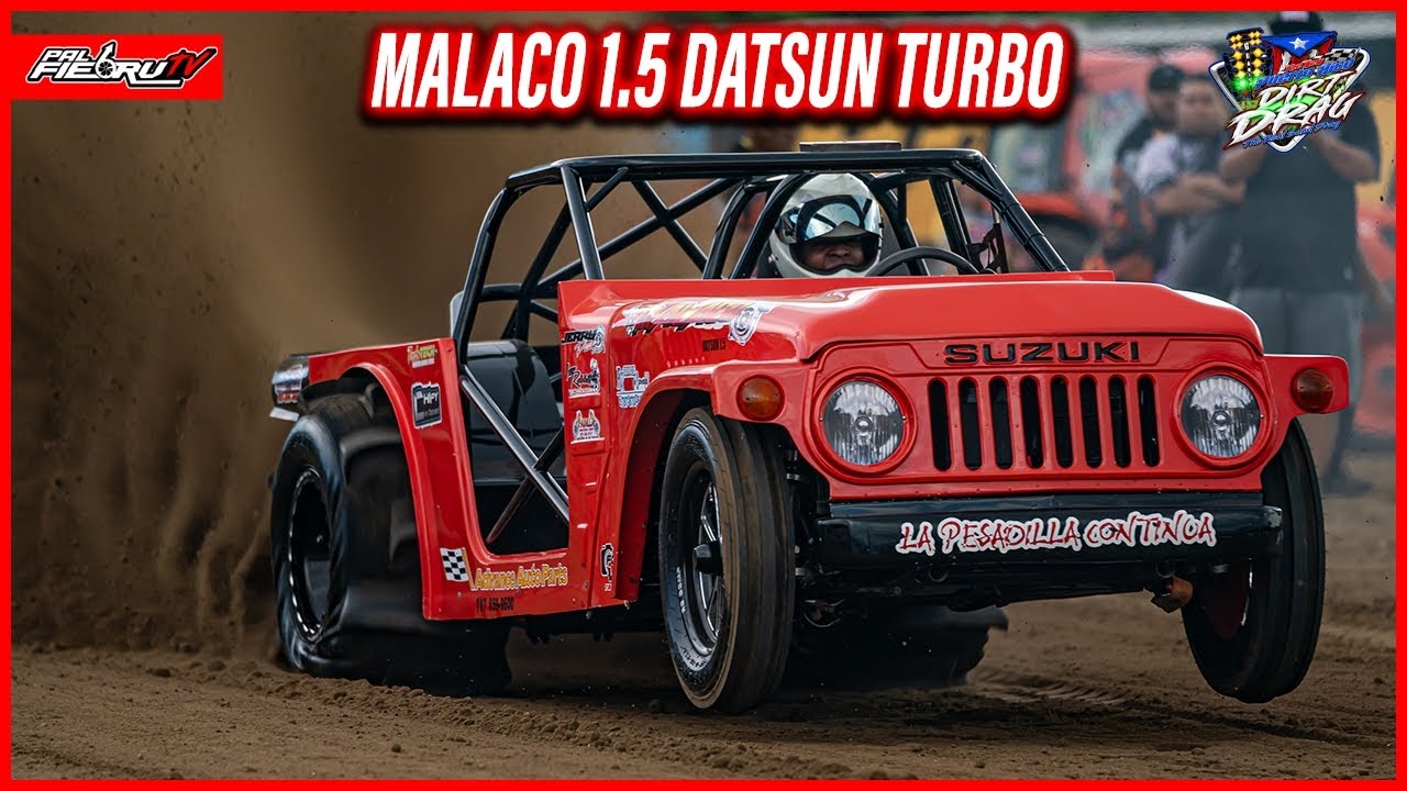 Impresionante lo que hace el Malaco con un Motor 1.5 litros de Datsun ...