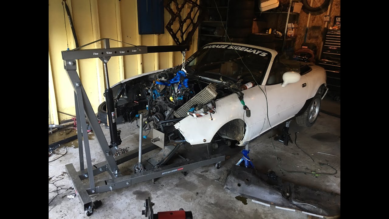 Rotary Swapping The MX-5! Harder Than We Thought.. Part 2 - YouTube