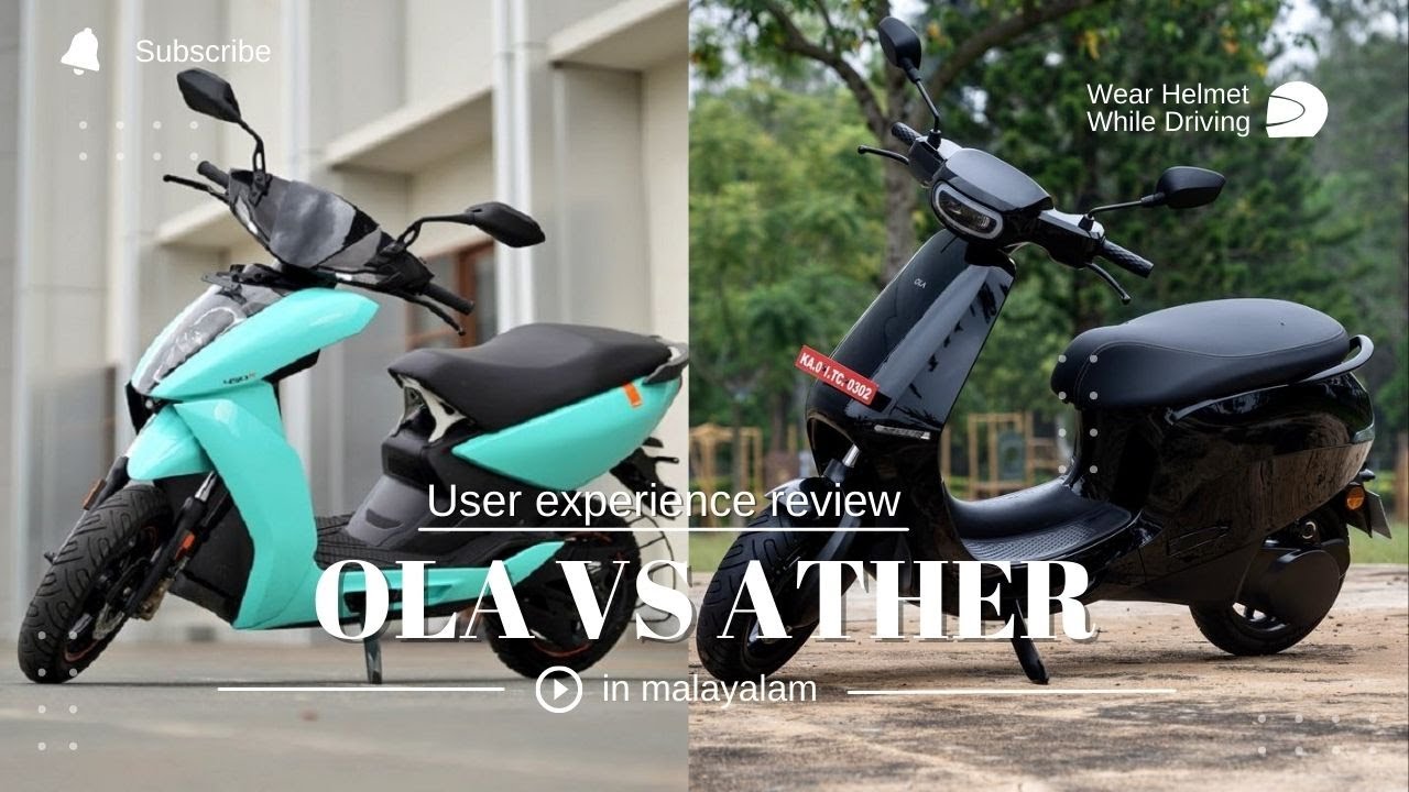 OLA വേണോ ATHER വേണോ | OLA vs ATHER User experience review | #ola # ...