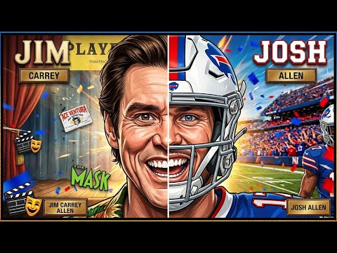 Josh Allen is Jim Carrey