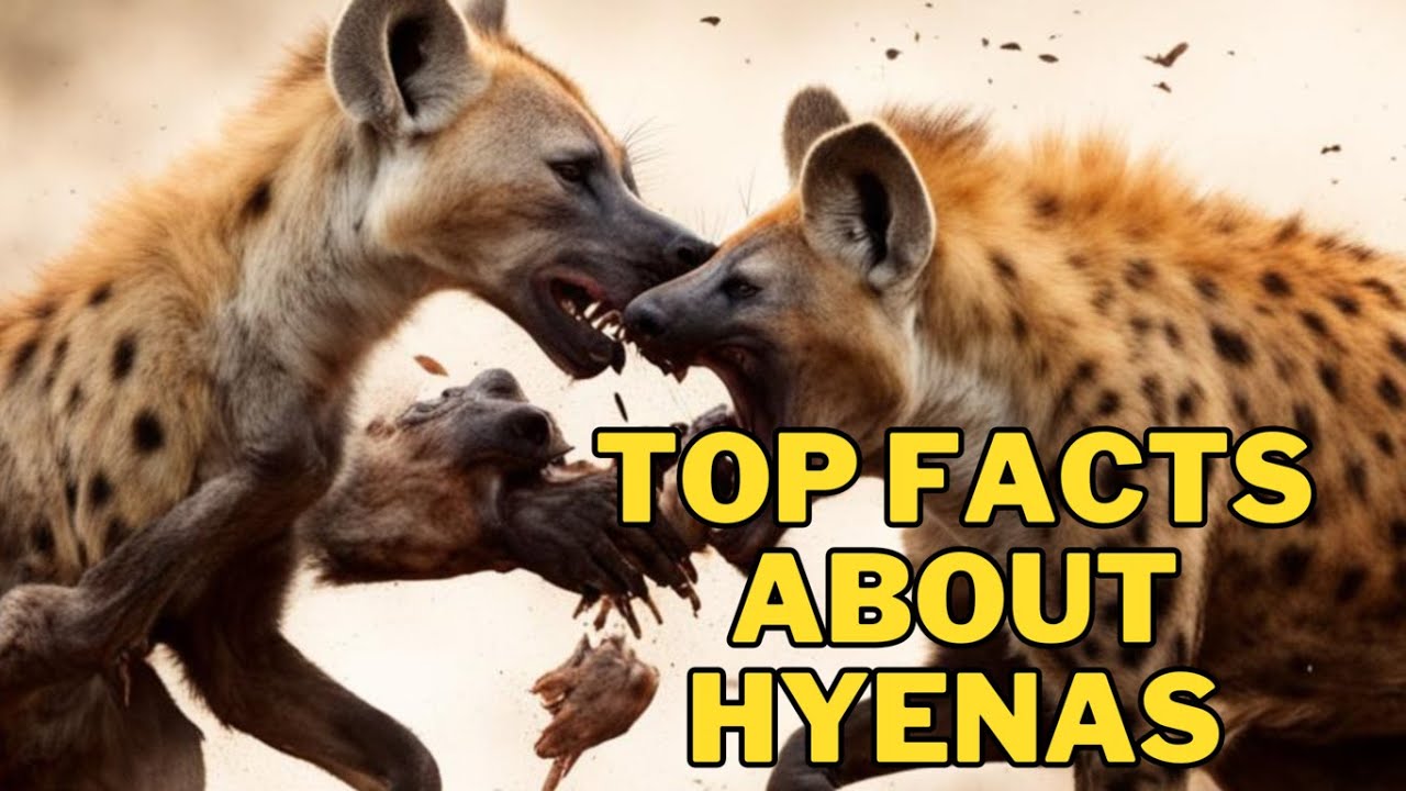 Top 10 facts about hyenas - YouTube