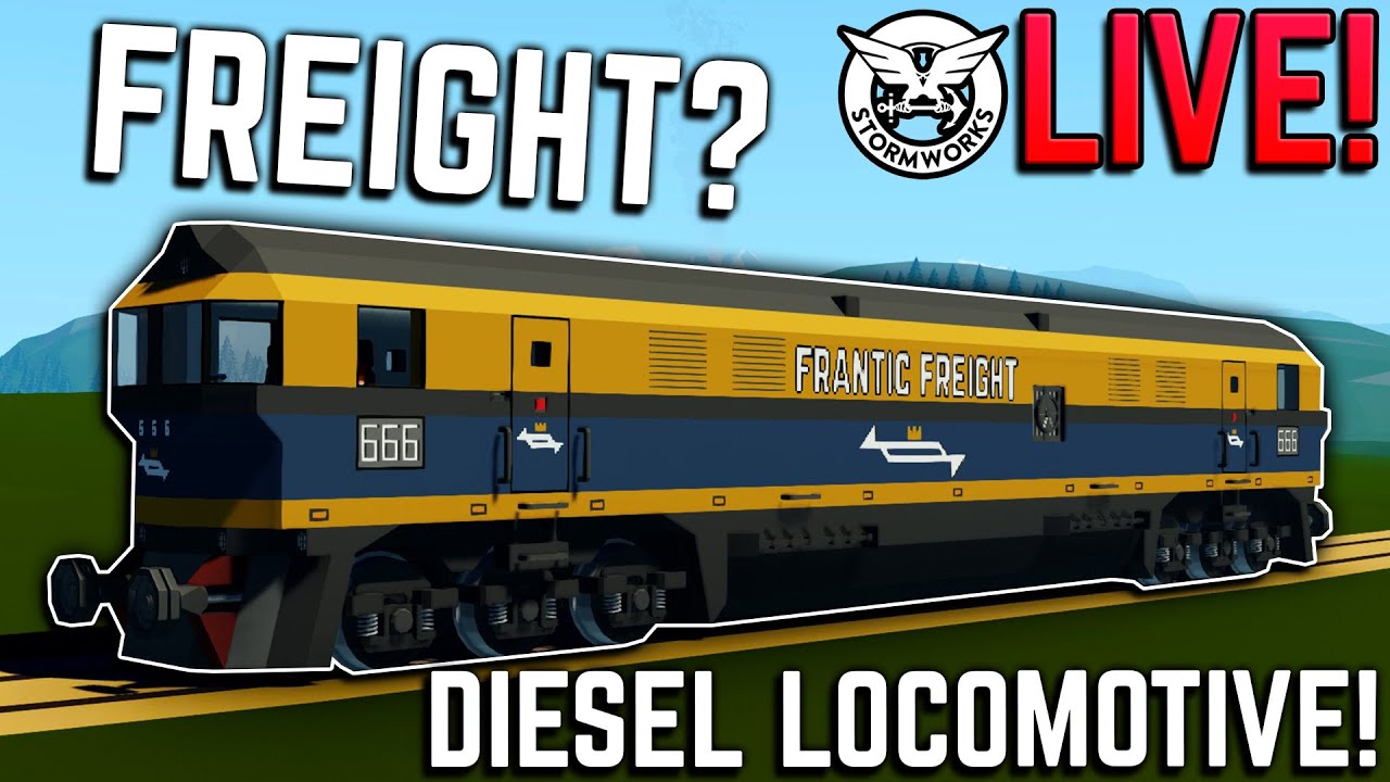 We Need FREIGHT/CARGO CARS To Pull In Stormworks Build and Rescue ...