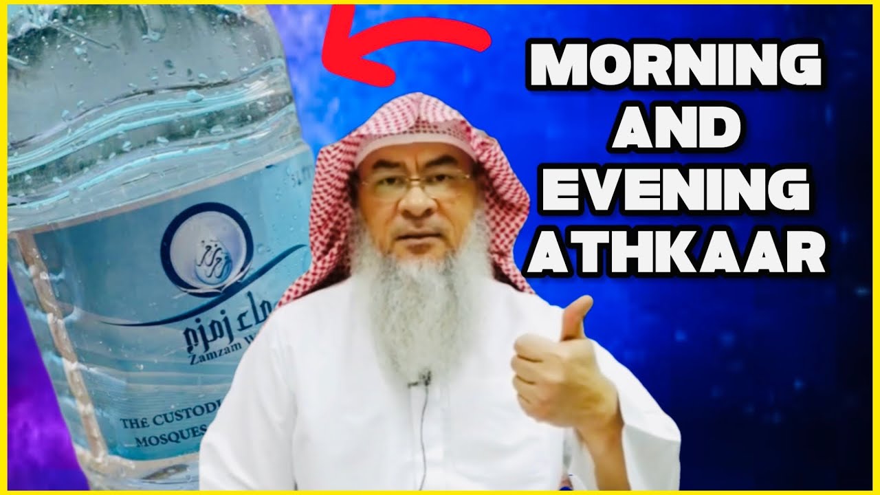 Can I make the morning and evening athkaar on zamzam water as ruqyah ...