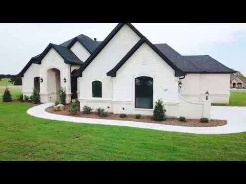 Drone Video-Briar Crossing Model Home-Doug Parr Custom Homes, Boyd, TX ...