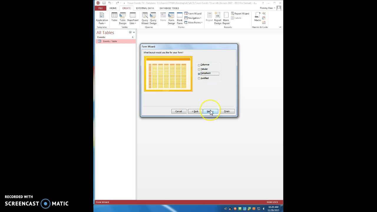 Access Project 5-1 - YouTube