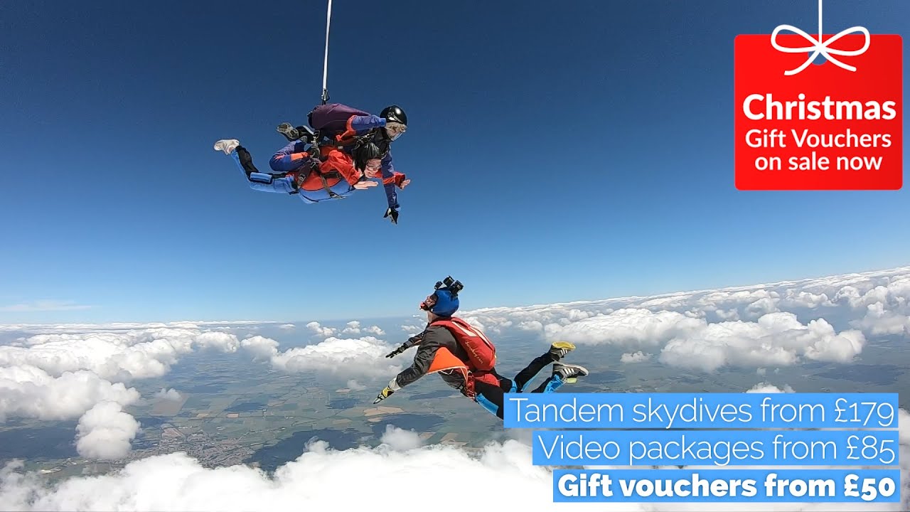 North London Skydiving Centre Christmas Tandem Skydive - YouTube