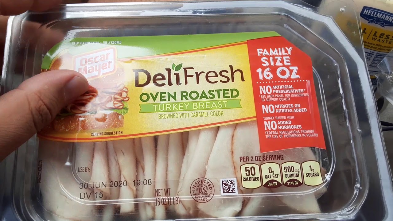 Deli fresh oven roasted Turkey - YouTube
