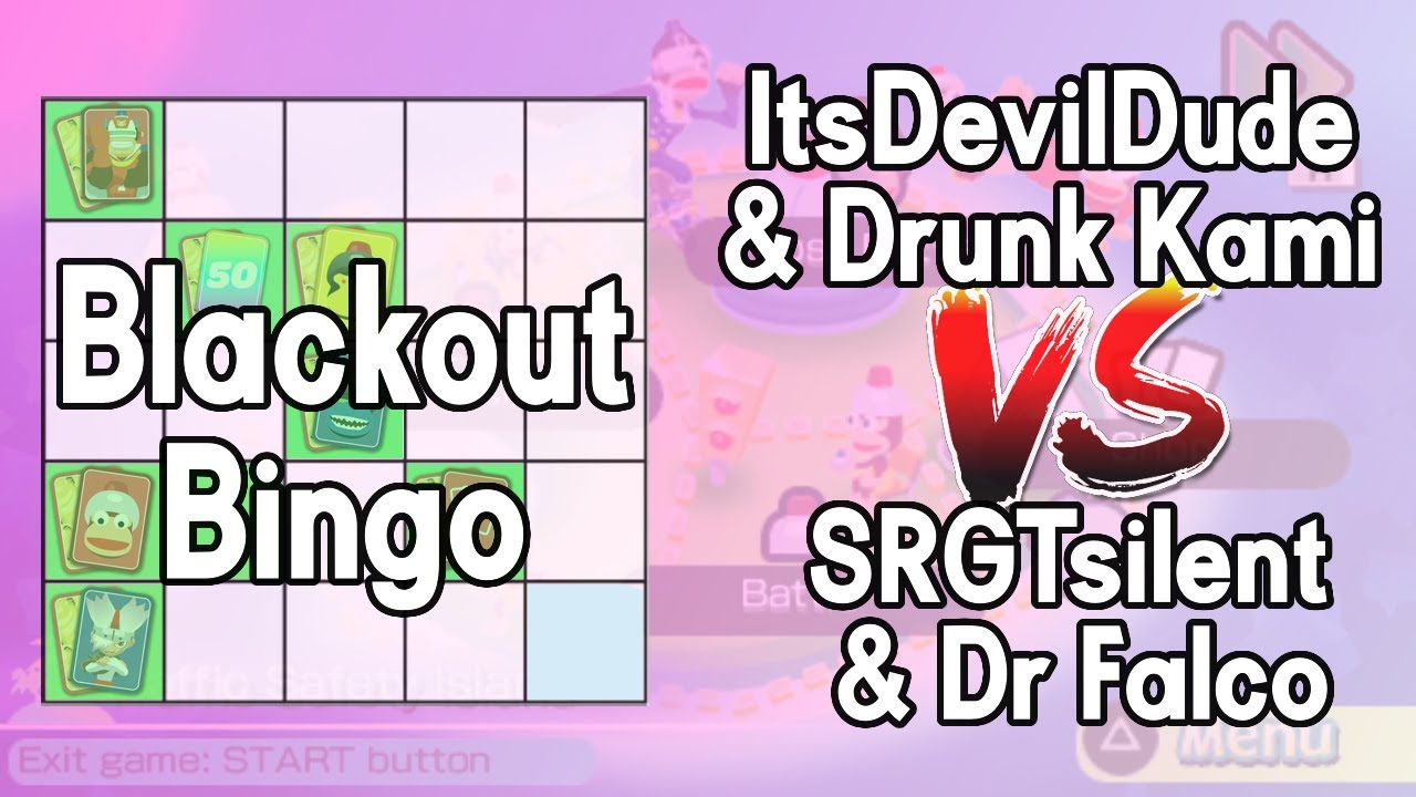 Ape Academy 2 - Blackout Bingo (Devil & Kami VS @SRGTsilent & Falco ...