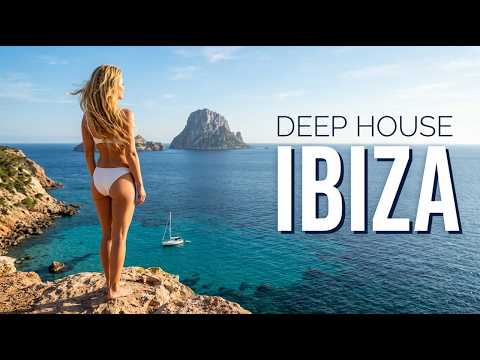 Ibiza Deep House Mix 🏝️ White Bikini, Turquoise Ocean & Mediterranean Escape