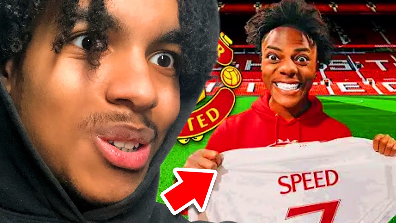 iShowSpeed Gets Signed To Manchester United.. 🇵🇹🔥 | REACTION - YouTube