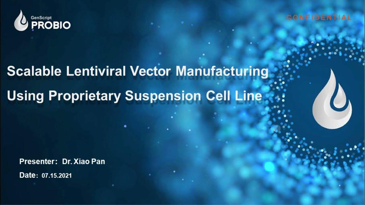 Scalable Lentiviral Vector Manufacturing Using Proprietary Suspension ...