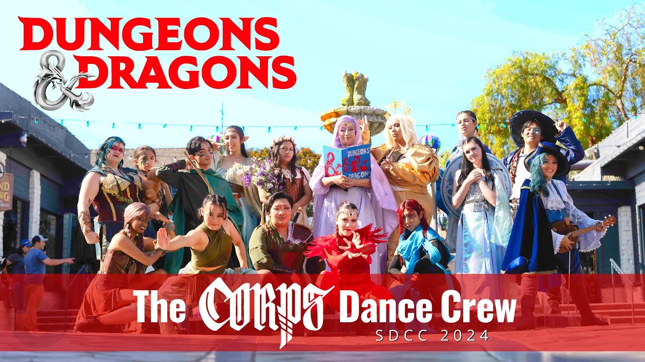 Dungeons & Dragons - The Corps Dance Crew at SDCC 2024 - YouTube