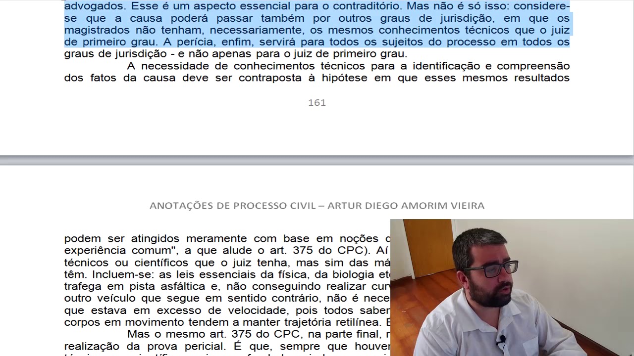 Prova pericial: noções gerais, classificação e características - YouTube