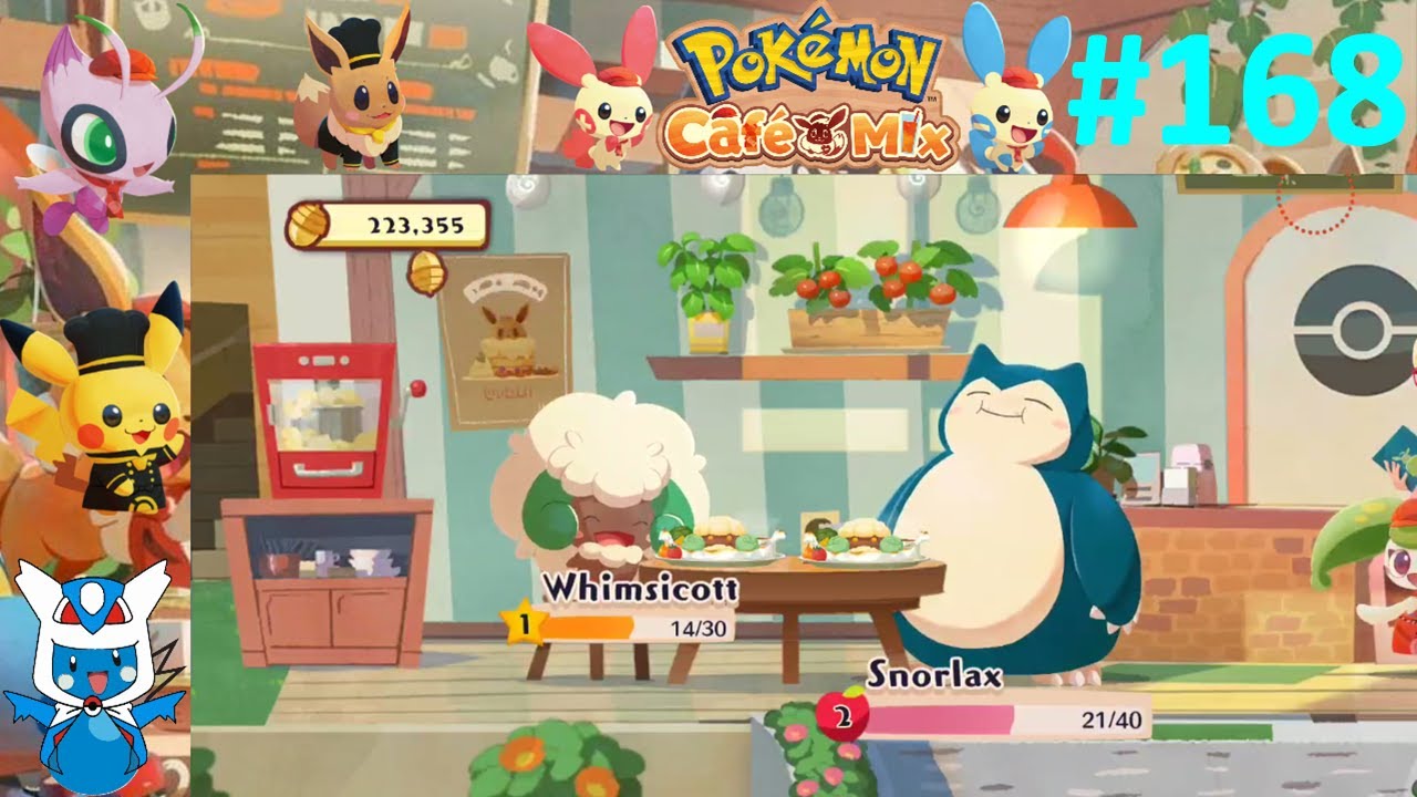 Let's Play Pokemon Cafe Mix: Part 168 - Its Own Dish [Orders #861-870 ...