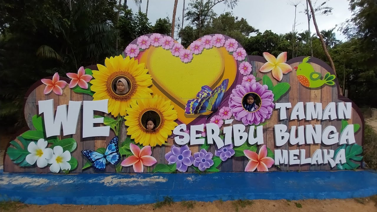Taman Seribu Bunga, Ayer Keroh Melaka - YouTube