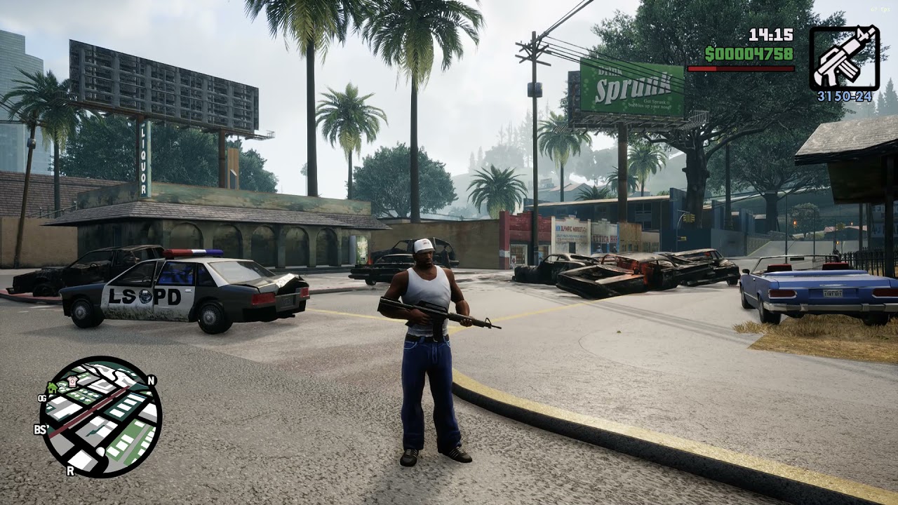 Gta SA: Definitive Edition Simple Trainer v0.3 - YouTube