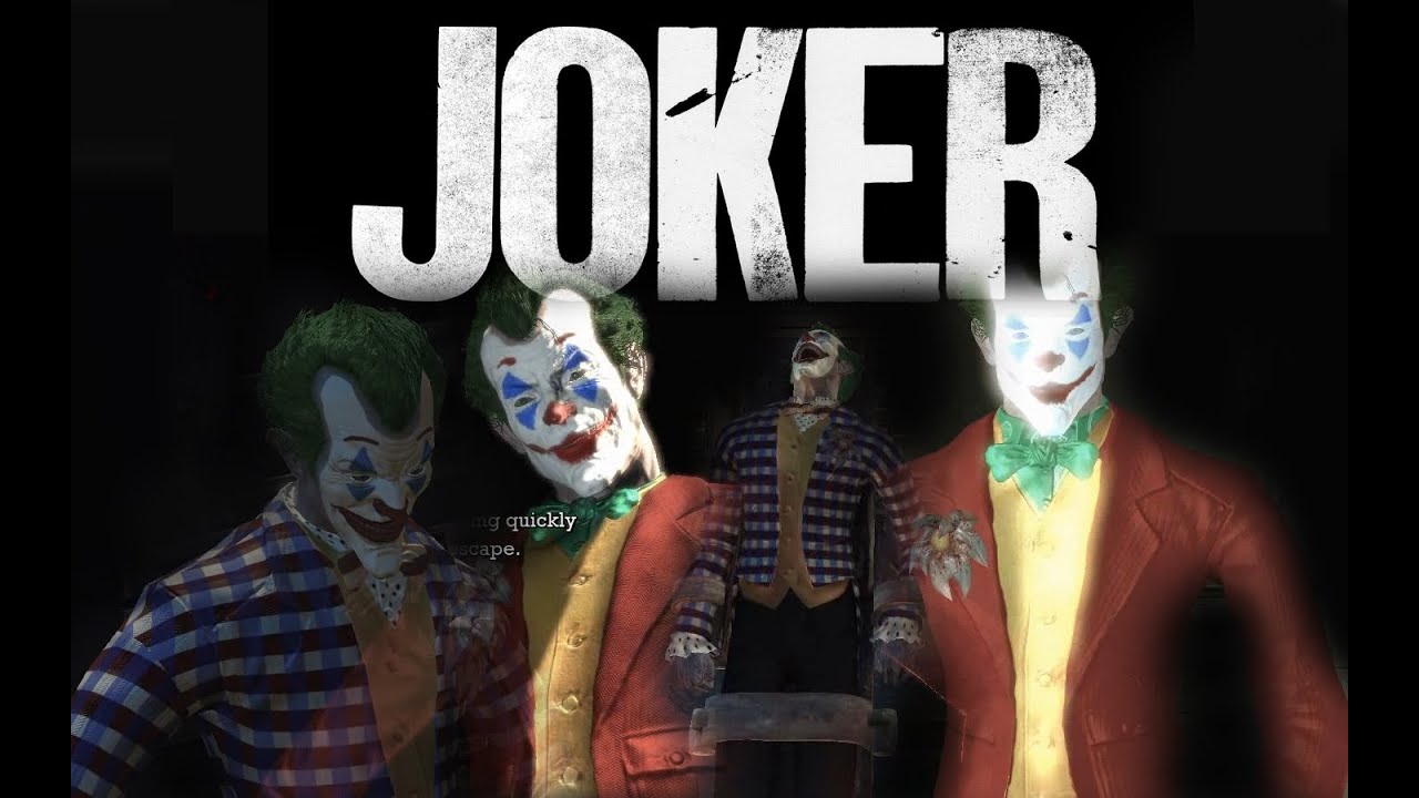 Batman Arkham Asylum Skin (Joker 2019 Joaquin Phoenix mod) - YouTube