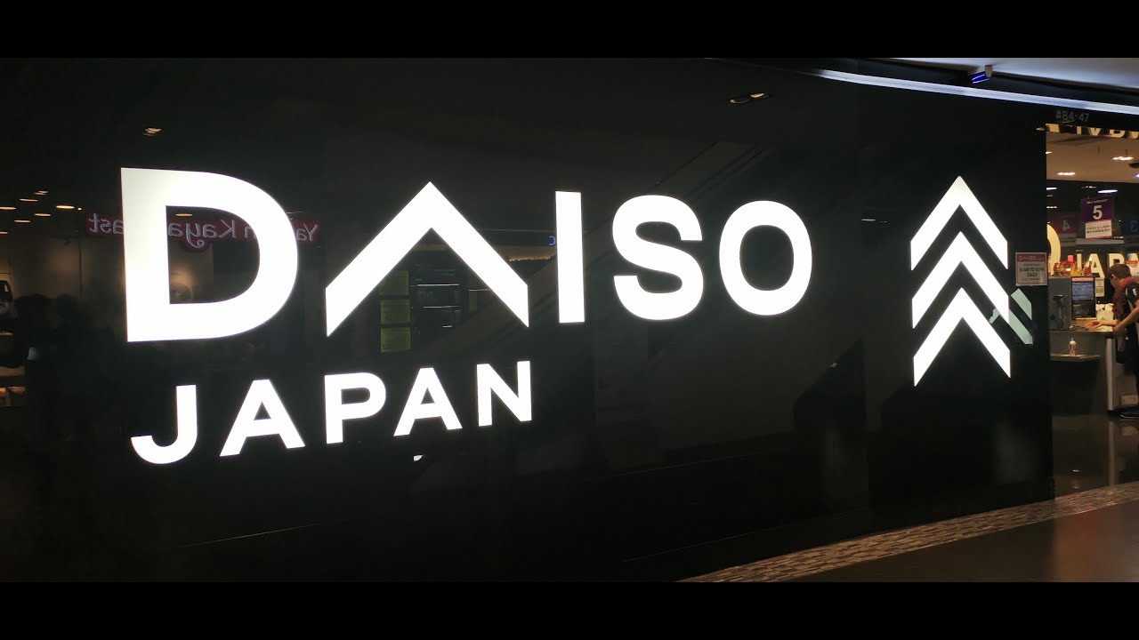 Daiso Japan Singapore hanya $2 - YouTube