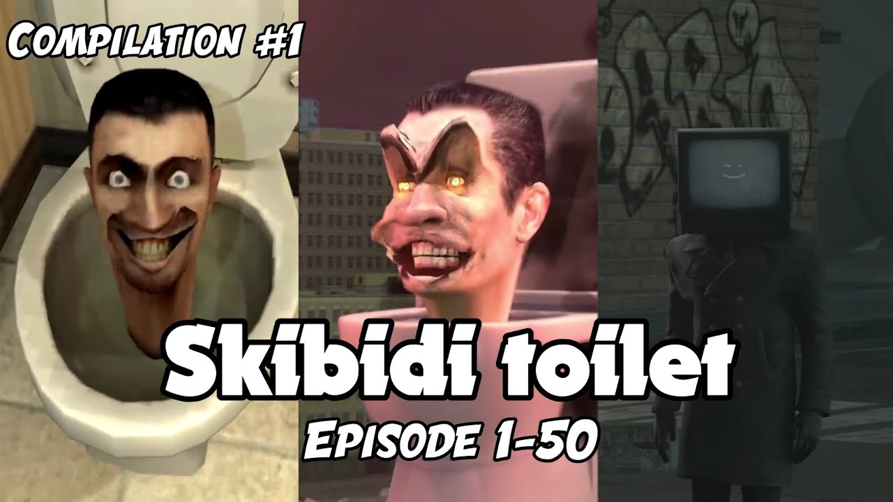 Skibidi Toilet 1-50 All Episodes (Skibidi Toilet compilation) - YouTube