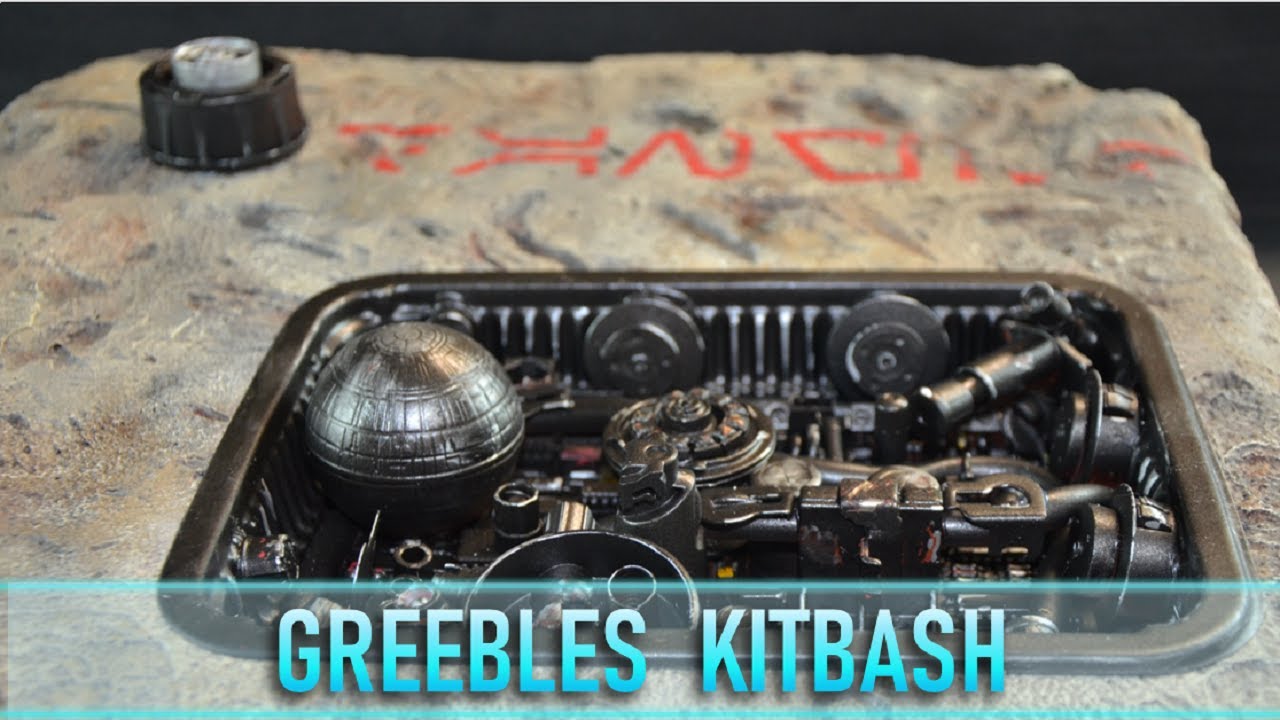 Greebles Kitbash | December 2023 Holiday Greebles Gift Exchange - YouTube