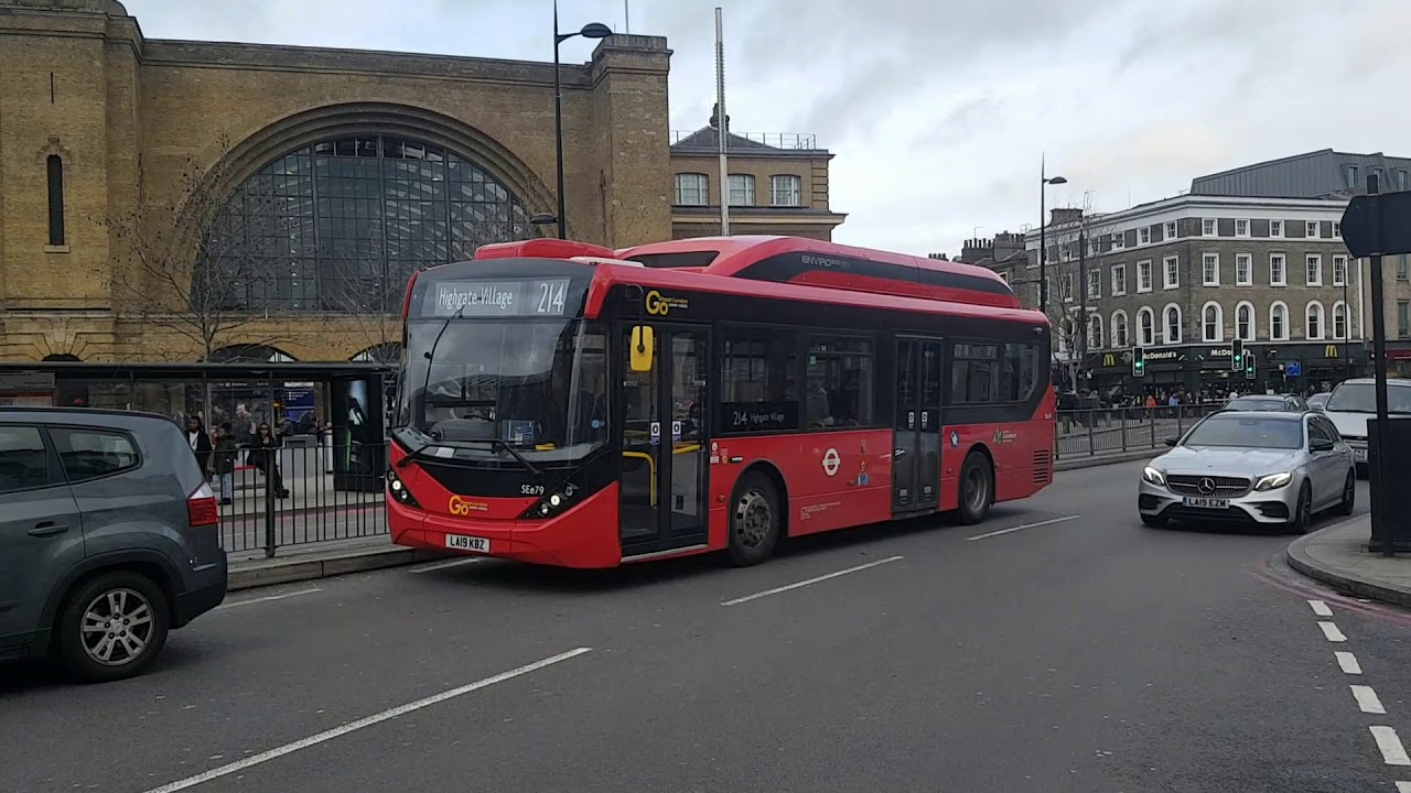 London Buses at King's Cross (2019) - YouTube