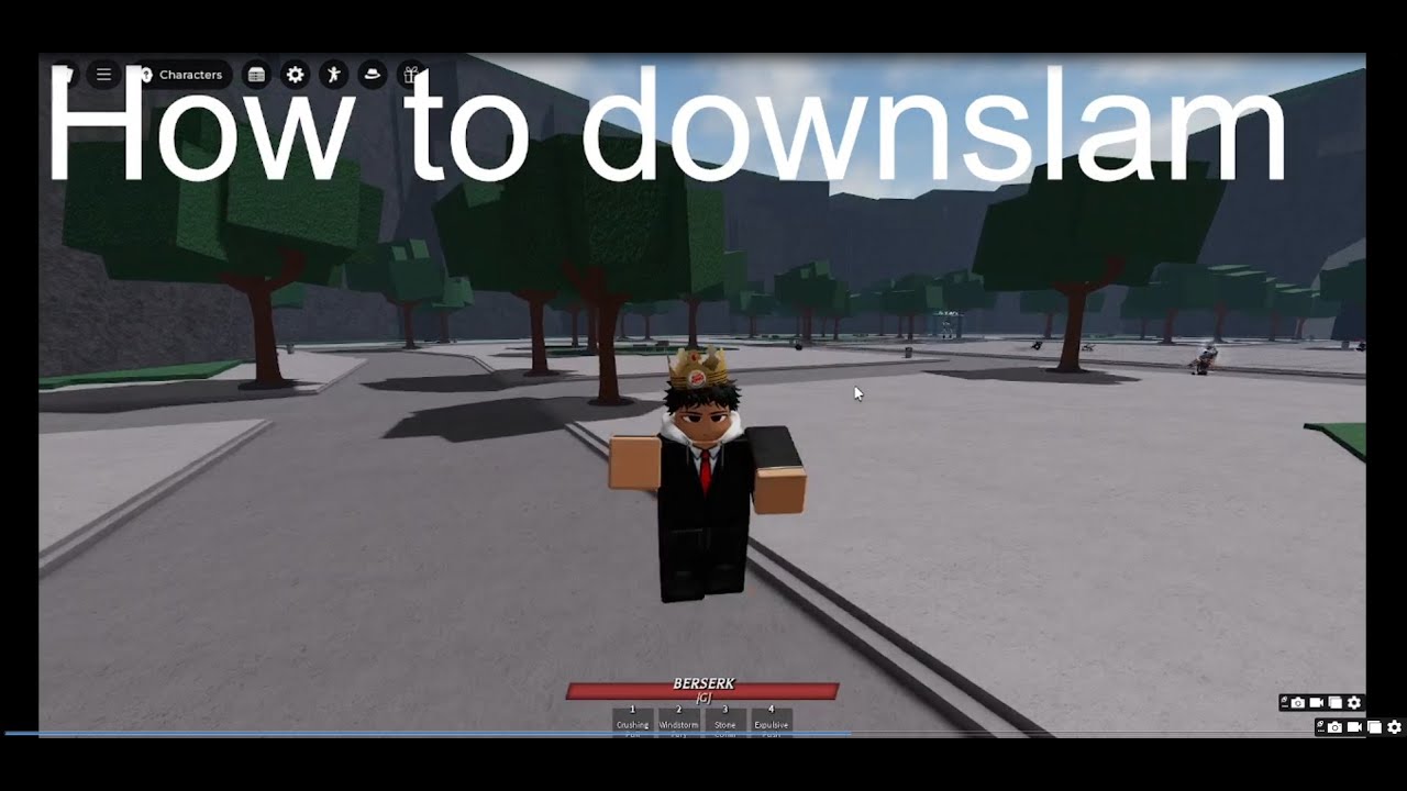 How to downslam in TSB - YouTube